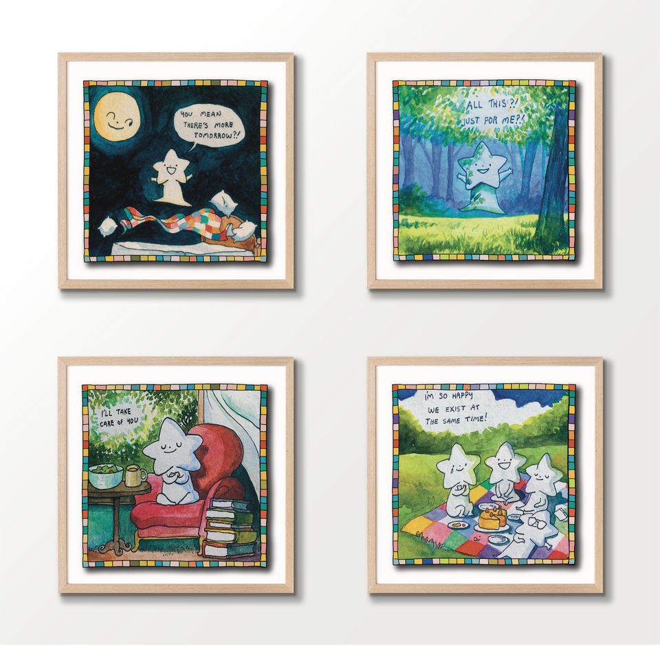 Bedtime Star Print – Anna-Laura Art